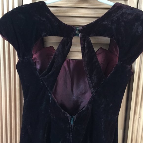 Night Way Collections | Dresses | Night Way Vintage Velvet Cutout ...